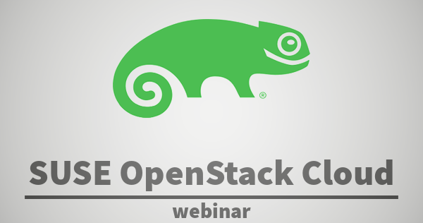 SUSE apresentará o OpenStack Cloud durante webinar