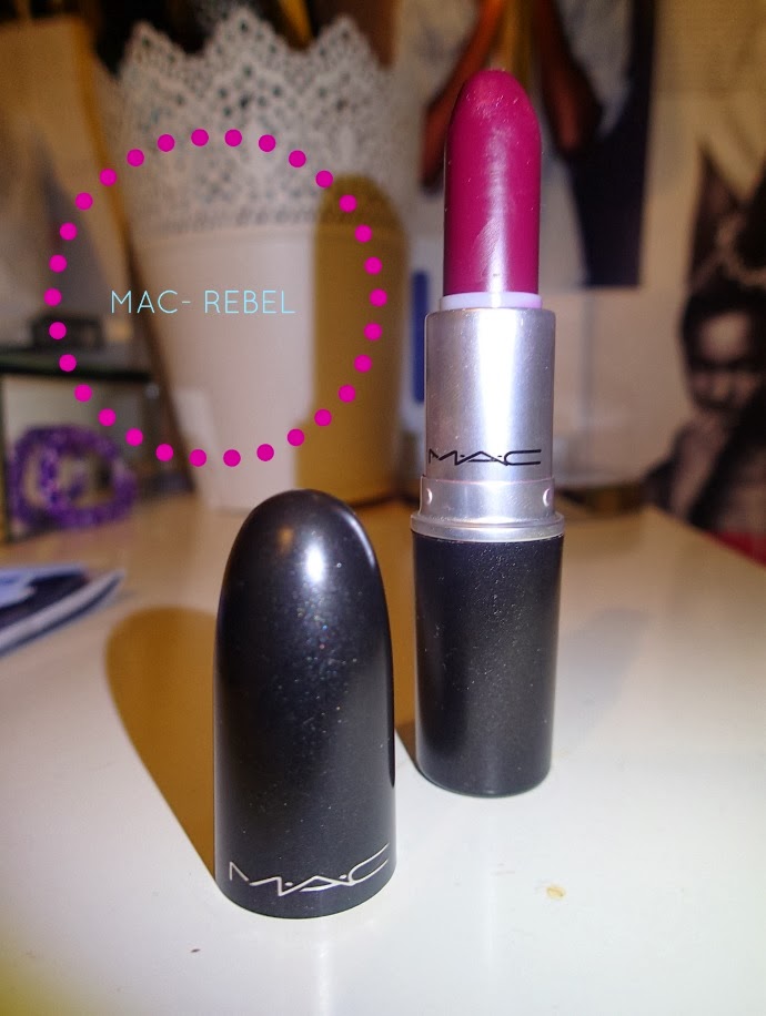 MAC Rebel Lipstick Review | Moments of beauty wars♥