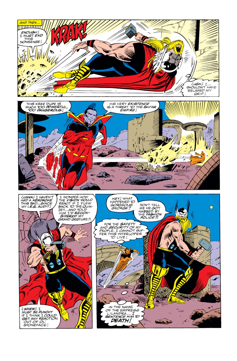 Ronan the Accuser and Super Skrull VS Gladiator (Marvel 616) : r ...