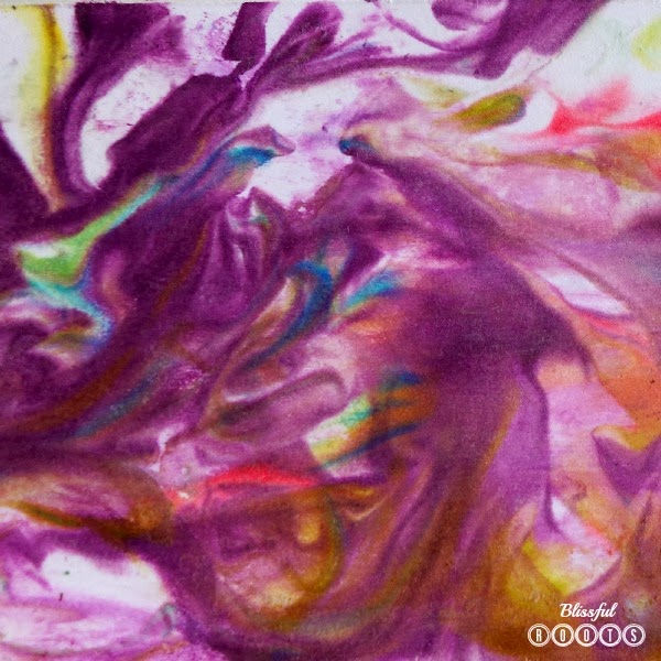 BLISSFUL ROOTS: Shaving Cream & Food Coloring Art For Kids