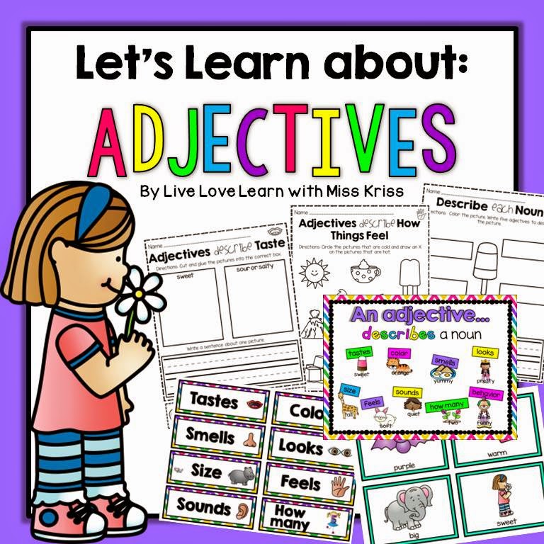 Let's Learn About - Adjectives