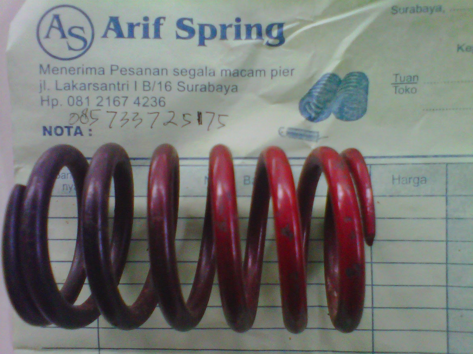 Jasa Pembuatan Per | Pegas Murah - Arip Spring