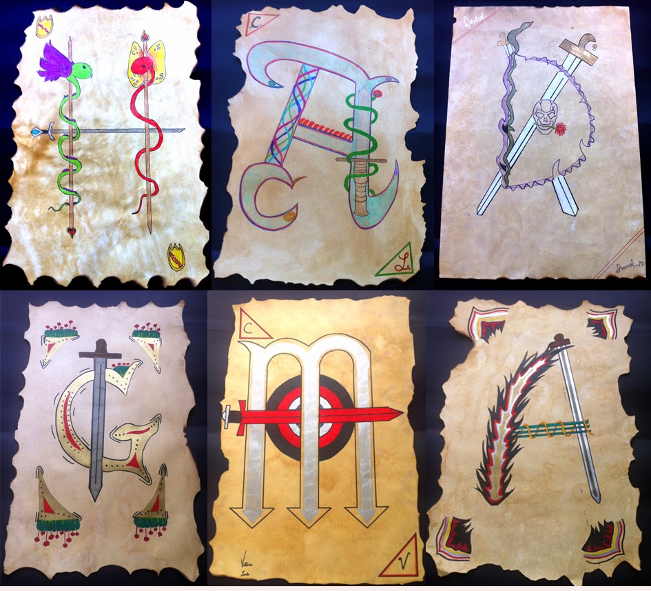 profdiarte: LETTERE MINIATE