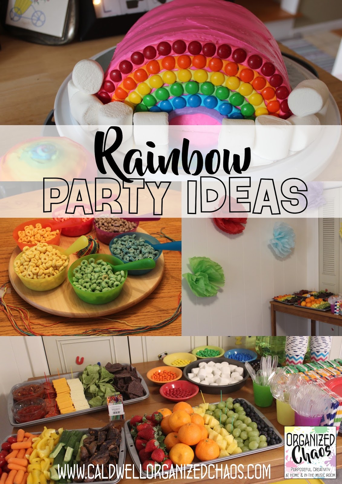 Rainbow Party Ideas | Organized Chaos