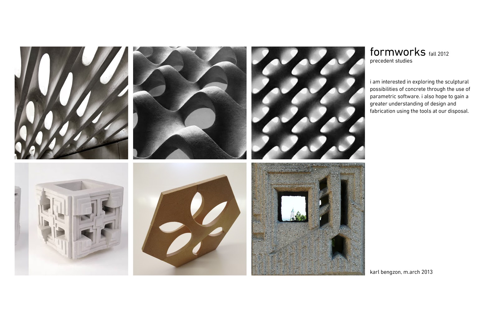 Formworks - Fall 2012: Assignment 01 - Precedent Studies
