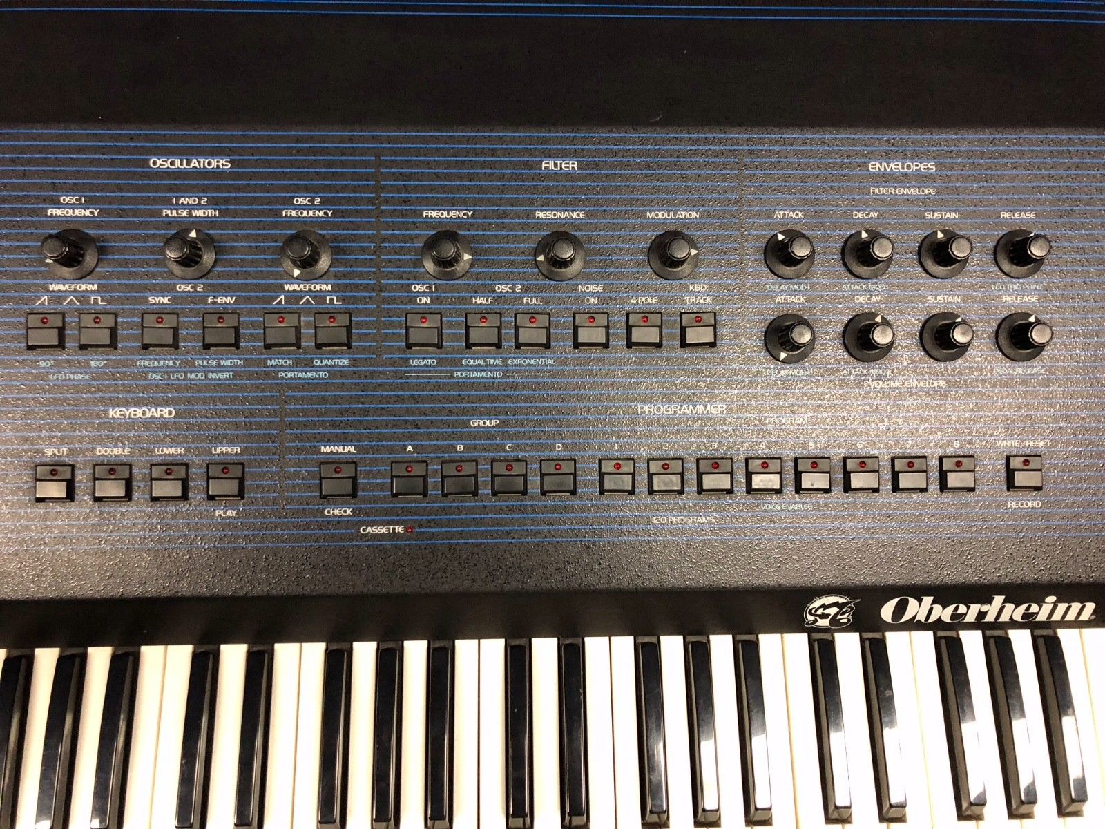 MATRIXSYNTH: Oberheim OB-8 Keyboard Synthesizer