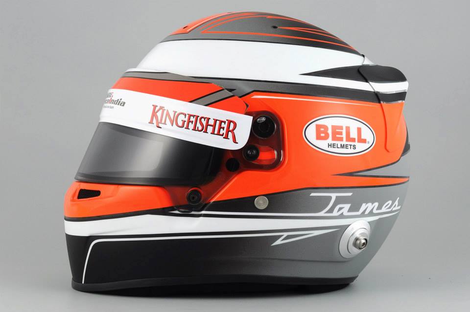 Racing Helmets Garage: Bell HP7 J.Rossiter 2013 by Bell Racing Europe
