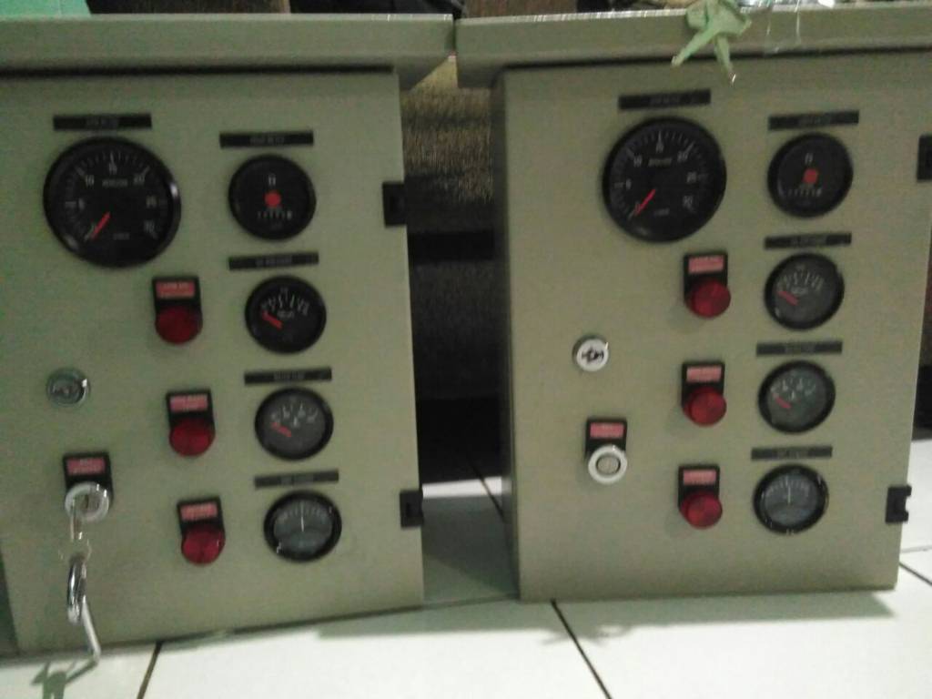 PANEL KONTROL MESIN DIESEL PUMP | Service Genset