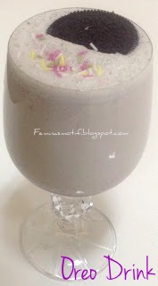 HOME TALENTS: OREO DRINK