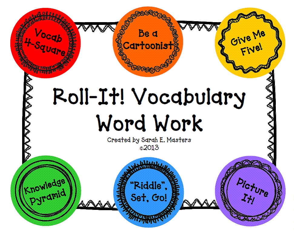 Hoots N' Hollers: Roll It! Vocabulary Word Work