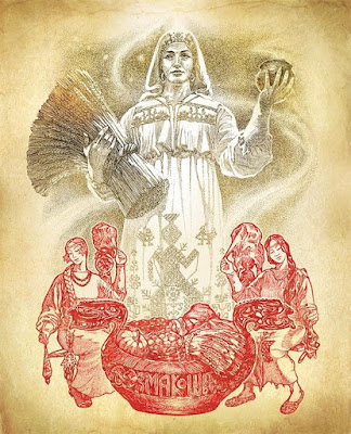 Vladimir.Uno: MAKOS - The Goddess of women,mothers and magic rituals