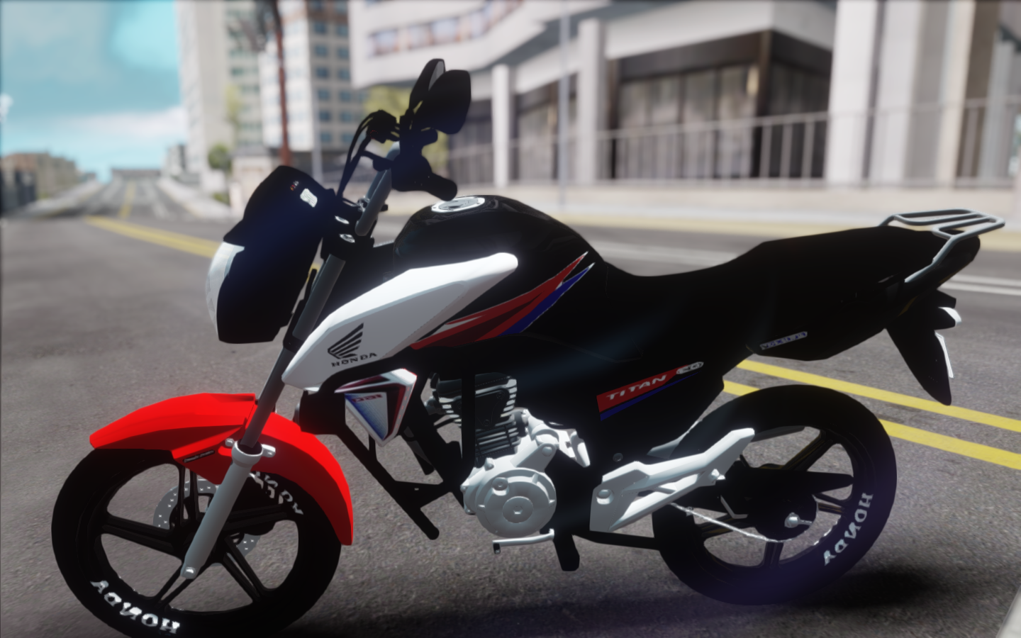 HONDA FAN TITAN 160 DO RUDNY DA HORNET PC FRACO & ANDROID - GDM 3DMODS