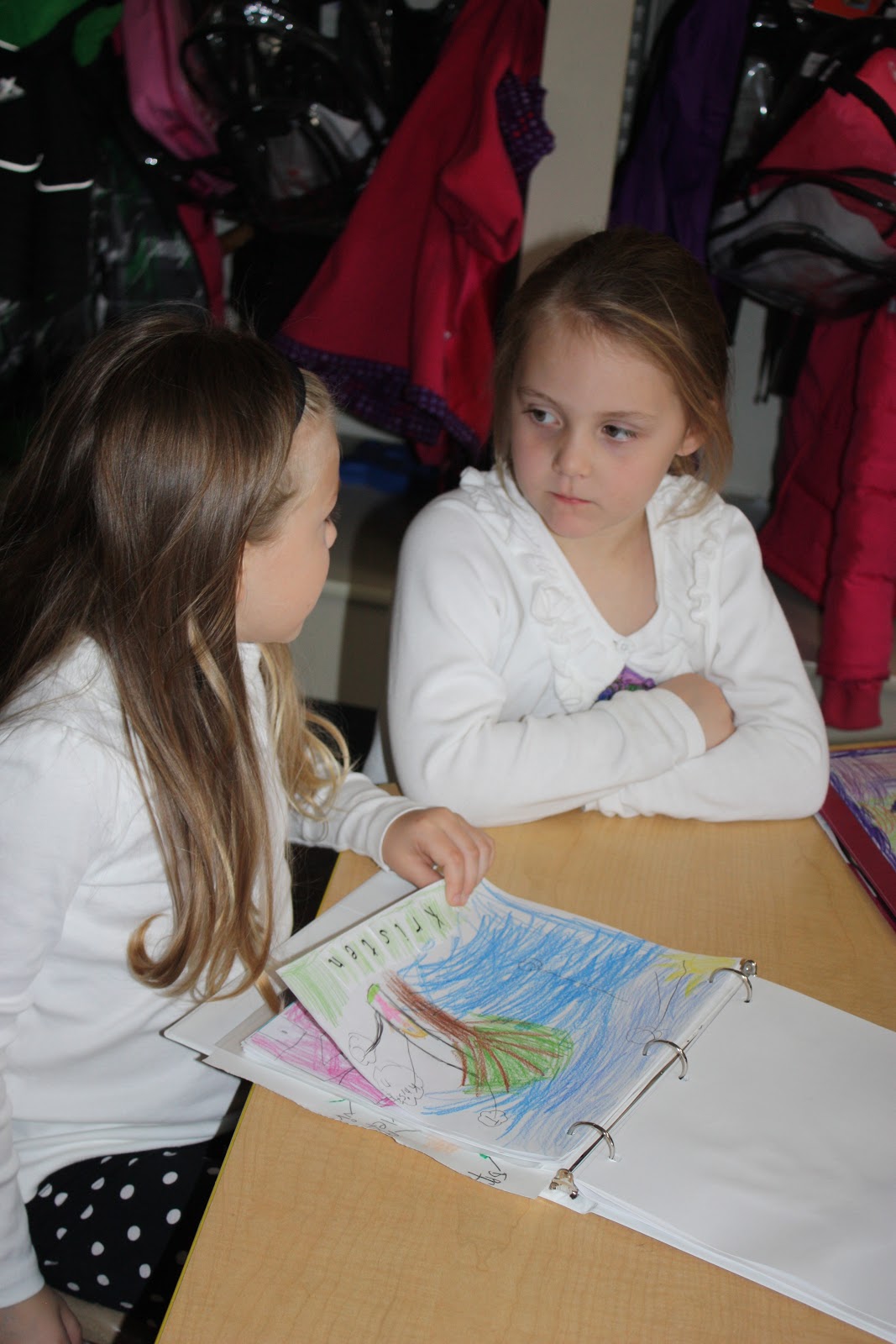Mrs. Atkin's Kindergarten: Portfolios- Preparing for Student-Led ...