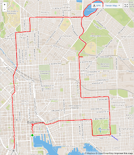 Wolfie (Kurt) Runs: Baltimore Marathon