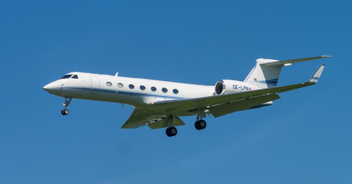 FLUGZEUGE Privatjets etc: OE-LPN Gulfstream G-V-SP (G550) GLF5 > GJL