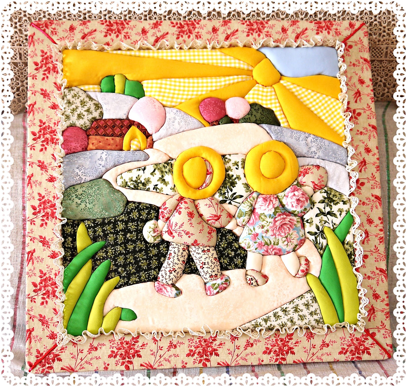 Taller de Artesanía - Página Principal: CUADROS DE PATCHWORK EMBUTIDO