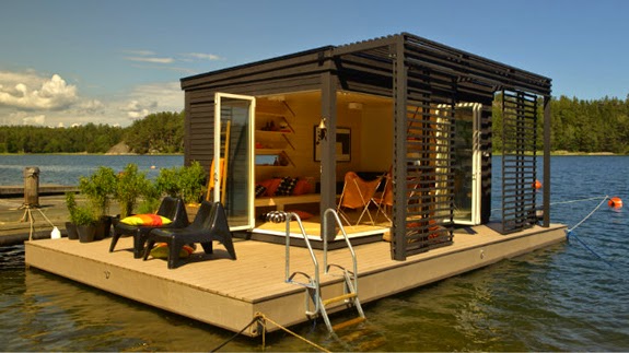 House - Building function: Building a floating home