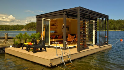 House - Building function: Building a floating home