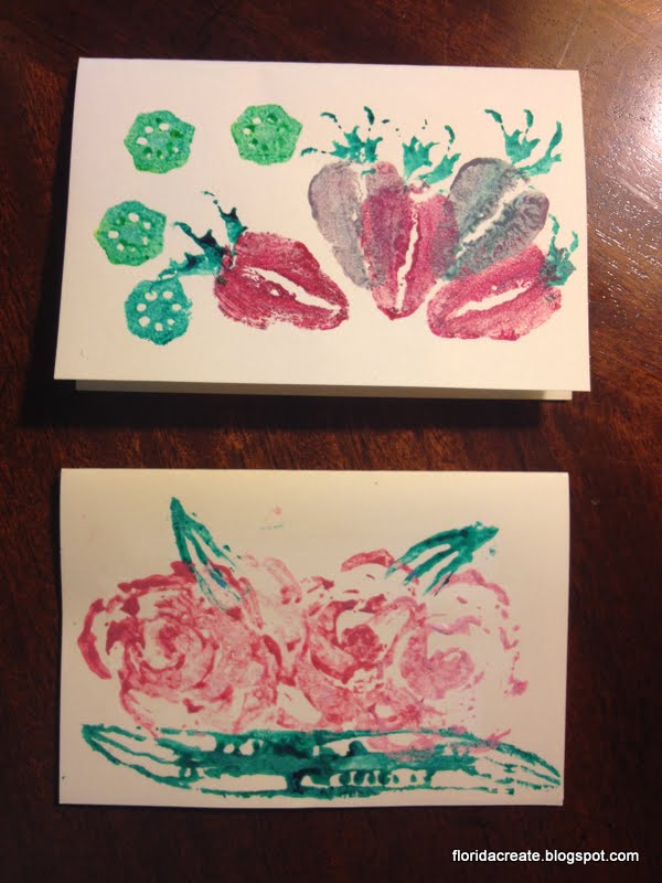 floridacreate: Fruit and Vegetable Printing