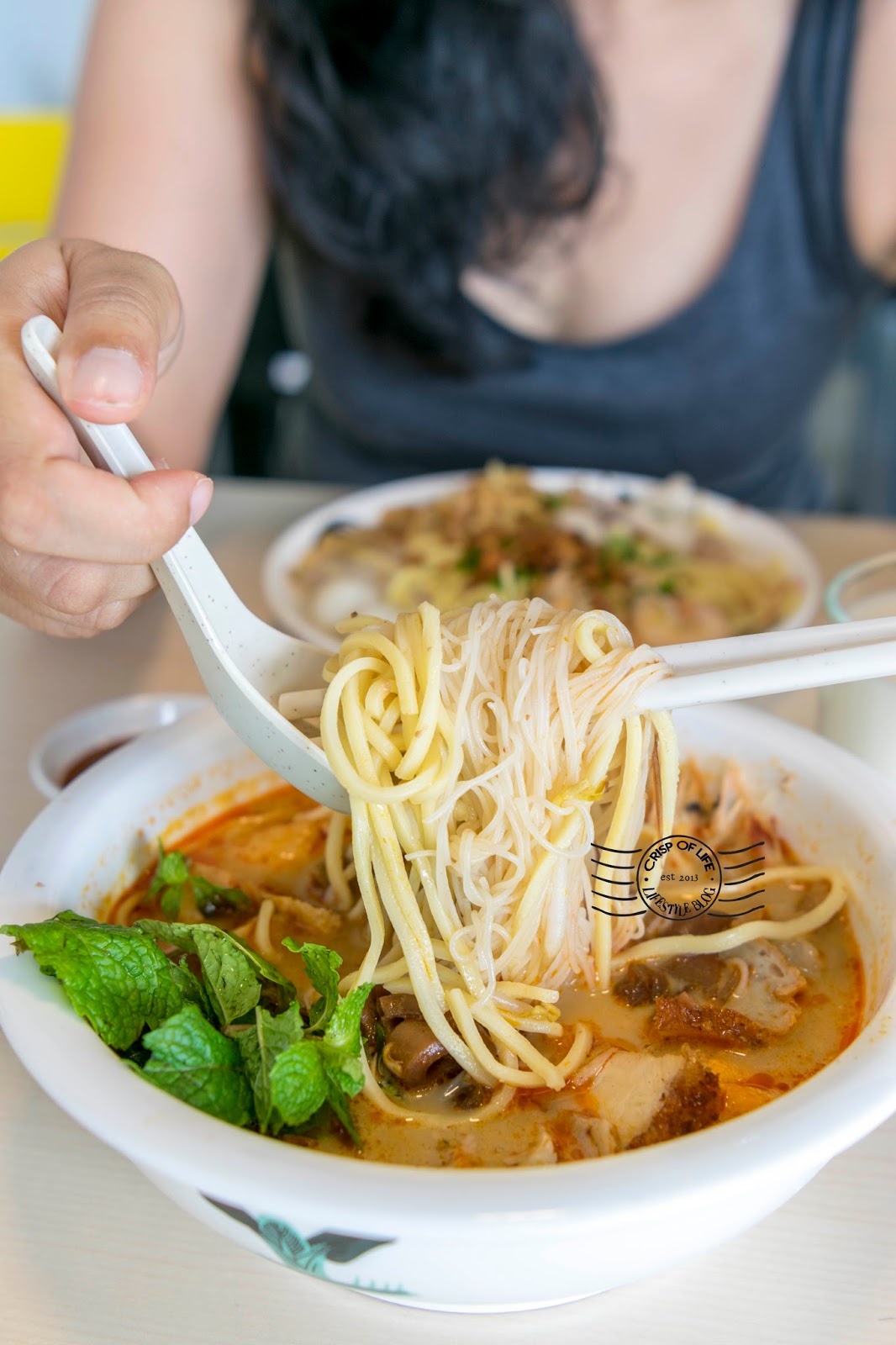 Lao Mu Zi Curry Mee 老母子咖喱面 @ Golden Triangle, Bayan Lepas, Penang ...