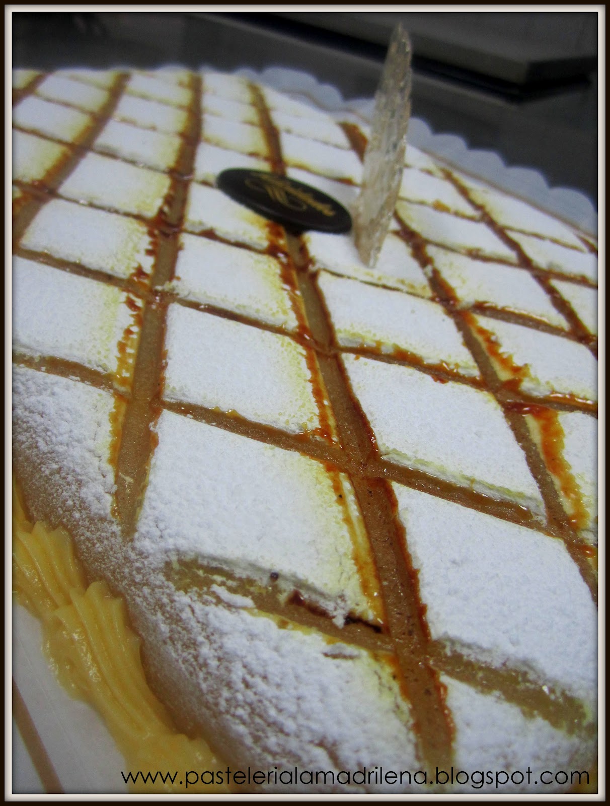 Pasteleria La Madrileña: Tarta Quemada.