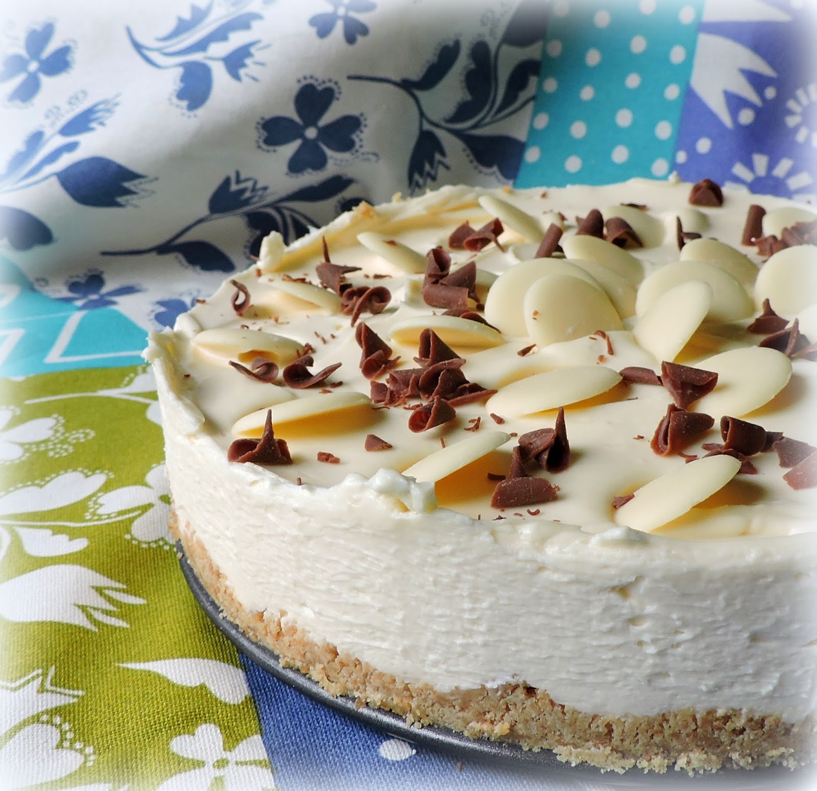 White Chocolate Cheesecake | The English Kitchen