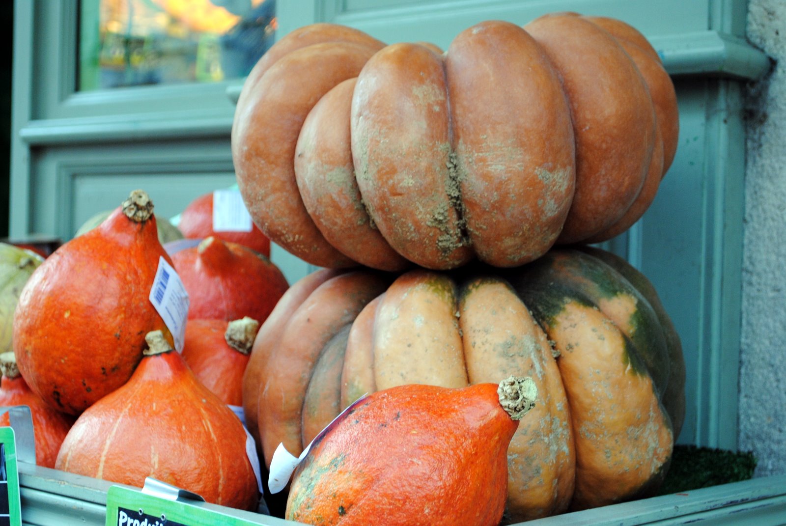 French Food Friday.....Pumpkin Soup baked in a Pumpkin