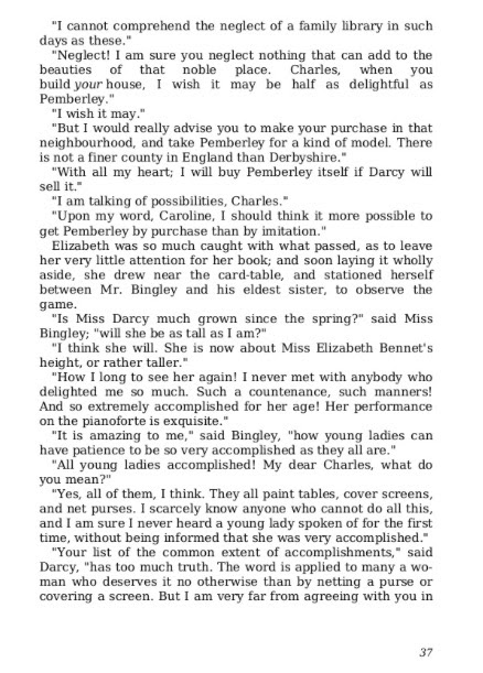 Pride and Prejudice Quotes from Novel to Film (Chapter 8)