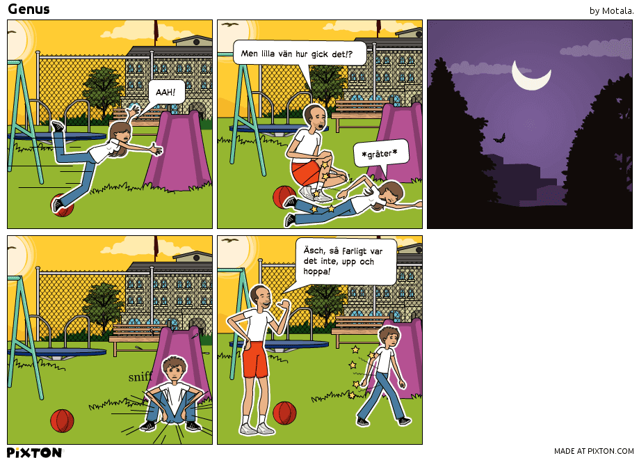 Elevinflytande i grundskolan: Seriestripp - Genus