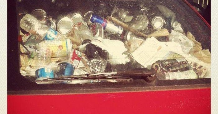 The Automobile and American Life: Messy Car Interiors!