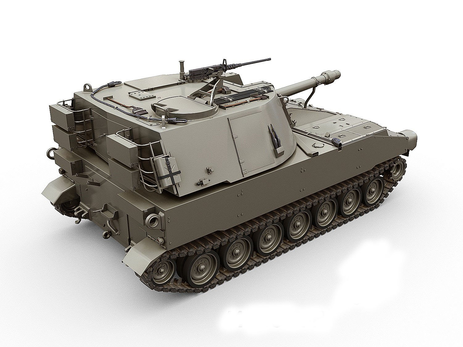 Veículos Militares do Mundo: M108 SPH 105 mm howitzer (40)