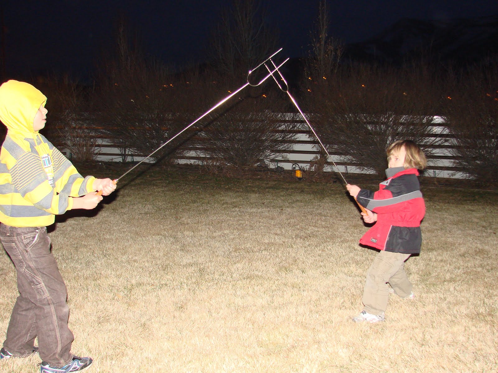 .: TIME FOR A WEENIE ROAST!