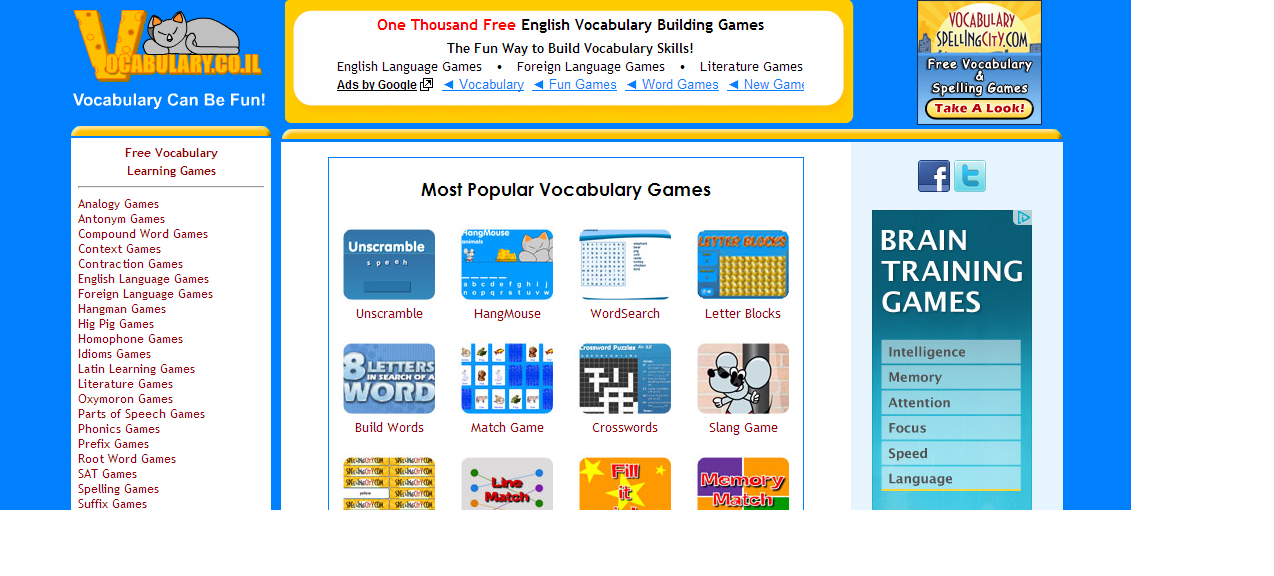 MY CLASSROOM: esl games