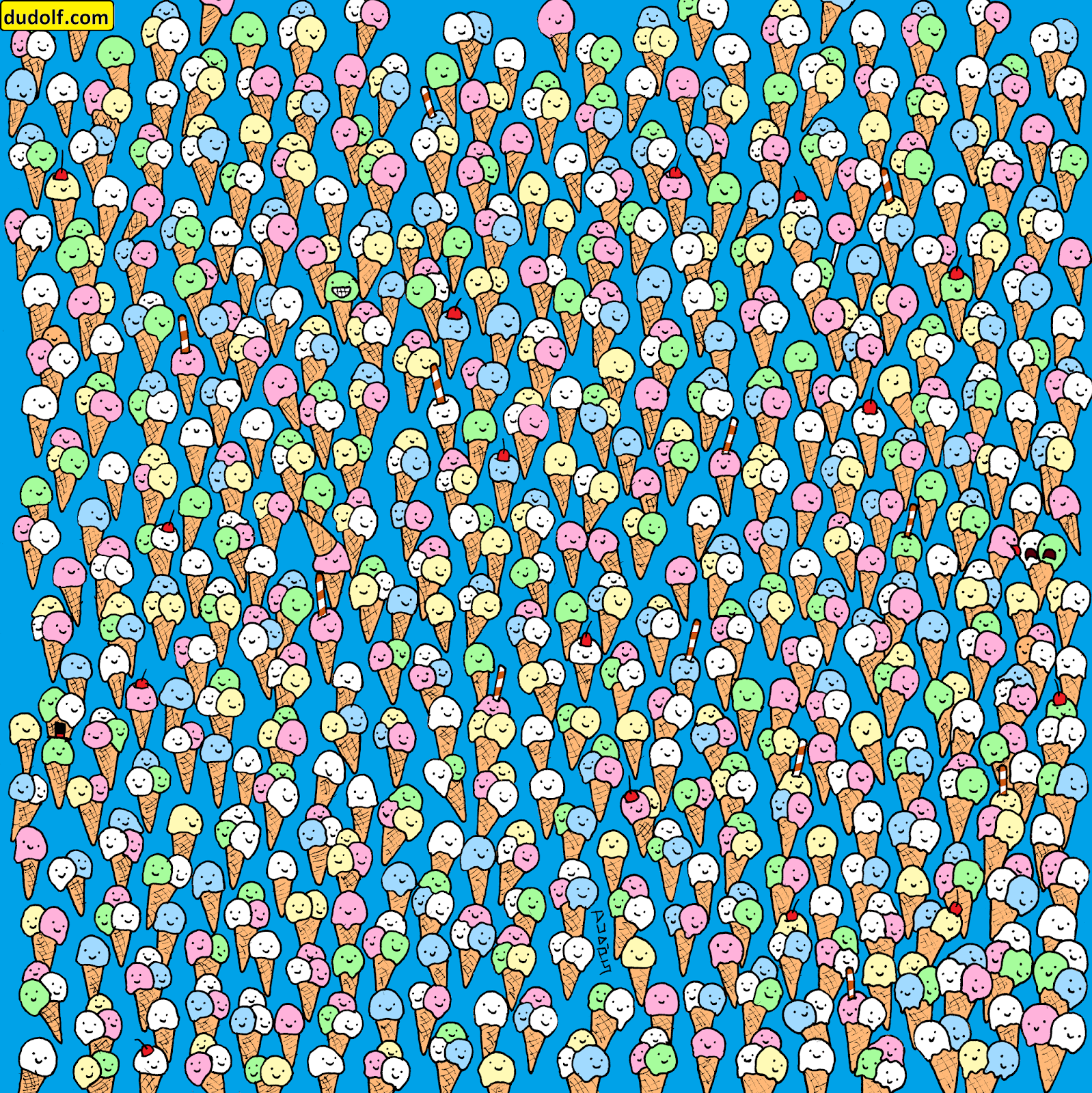 Gergely Dudás - Dudolf: Can you find a lollipop among the ice creams?