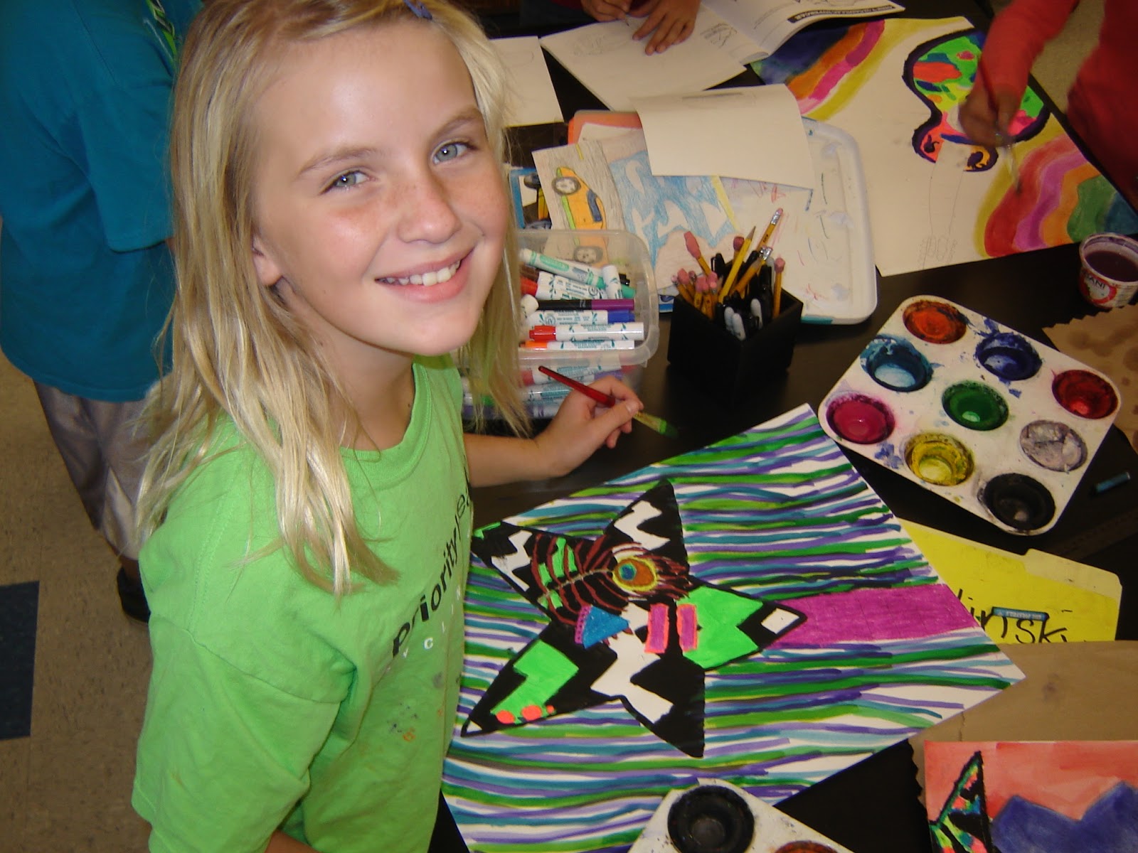 Jamestown Elementary Art Blog: 5th grade Guitars - Industrial Design