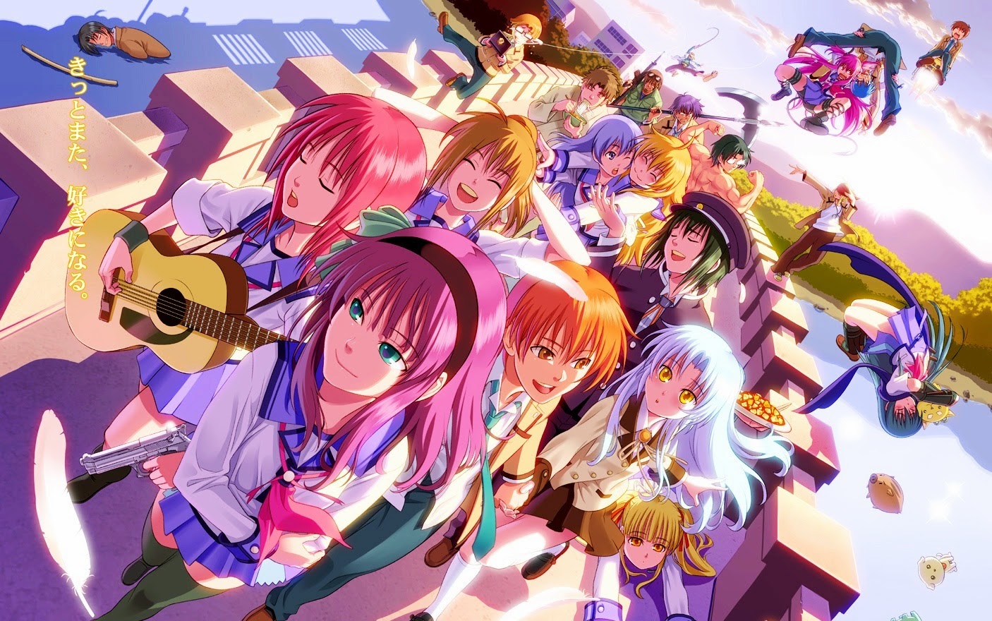 Angel Beats แผนพิชิตนางฟ้า (ตอนที่ 1-13 จบ) +OVA พากย์ไทย HD | Mango ...