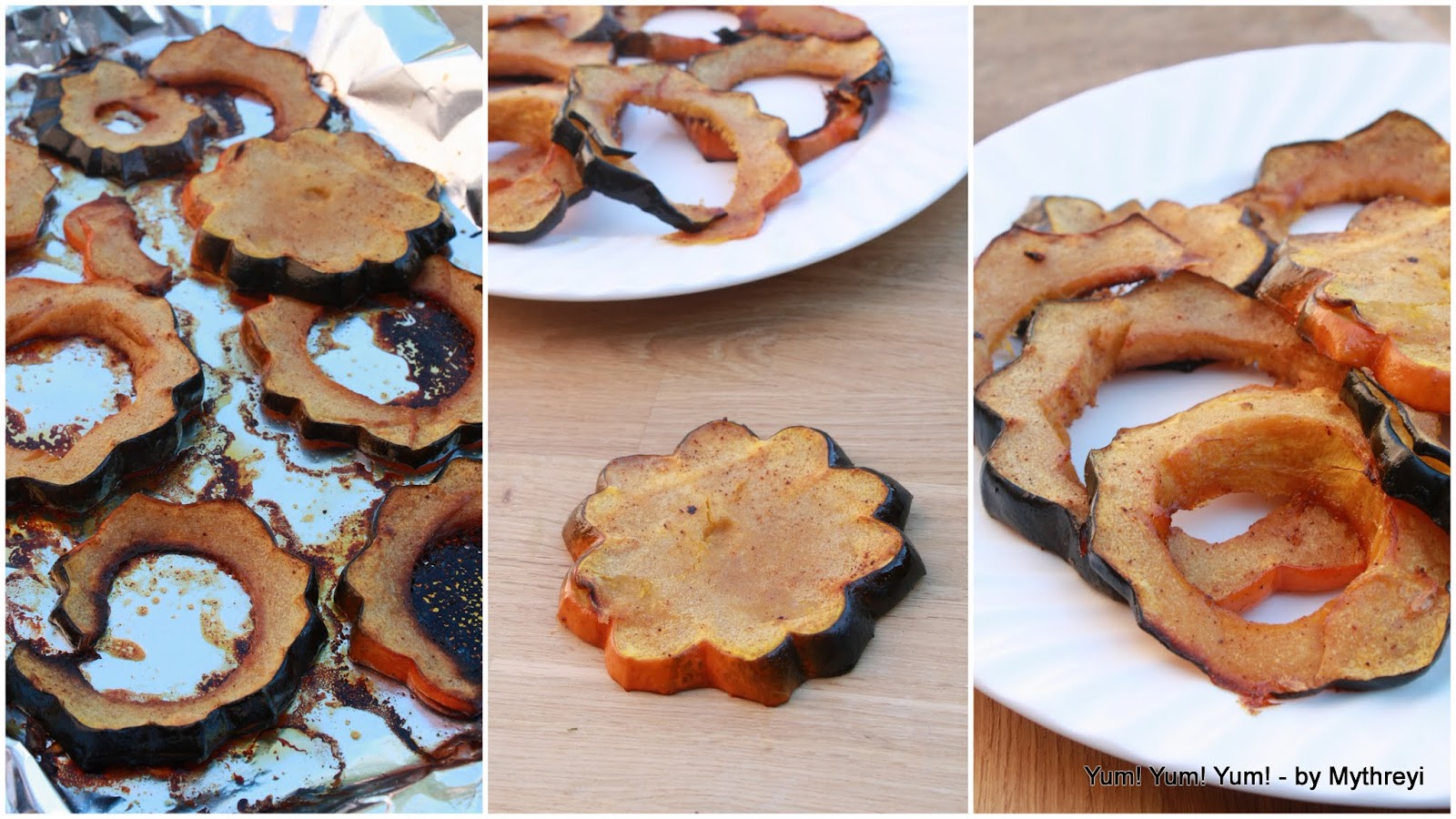 Yum! Yum! Yum!: Baked Acorn Squash Rings