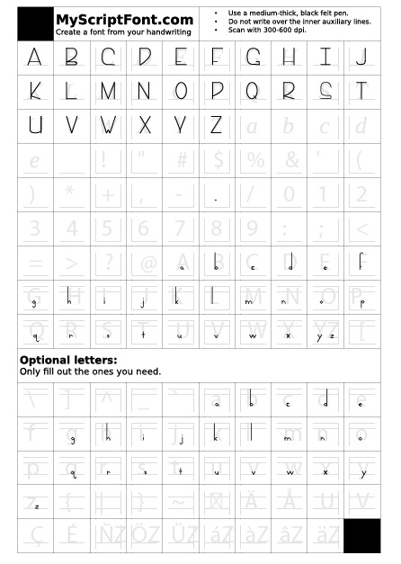 Spyke's Graphic Design Blog: Make Your Own TTF Font Files!
