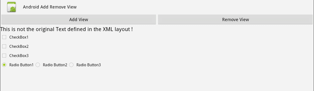 Programmers Sample Guide Android Layoutinflater Dynamically Add And