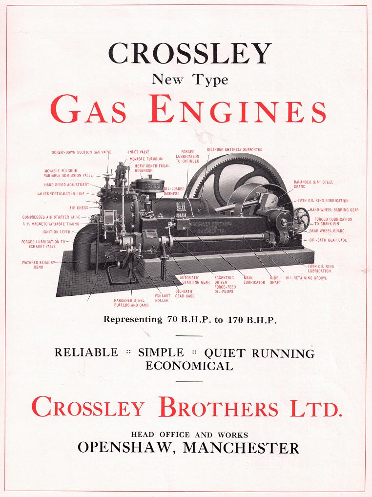 Crossleys are great: Gas Engines