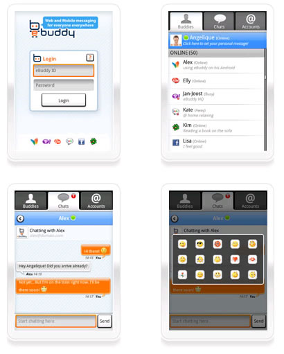 " WORLD SMART ": Ebuddy for Android