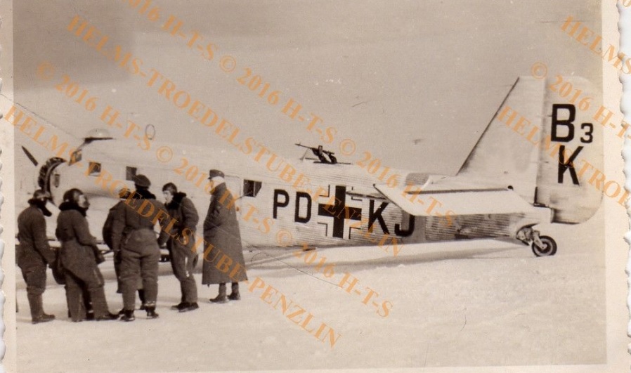 FalkeEins - the Luftwaffe blog: Eastern Front Junkers Ju 52 rudder tail ...