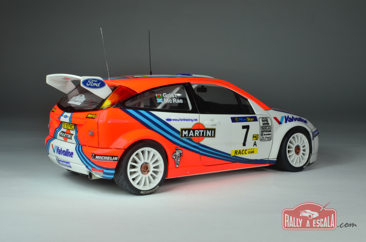 Diario de armado Rally a Escala: Ford Focus WRC Catalunya 1999: Terminado