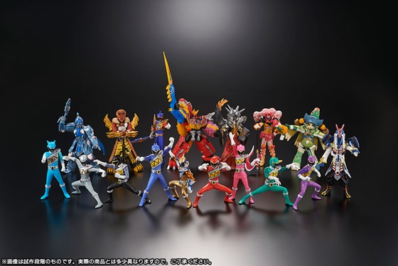 Firestarter's Blog: HG EX Zyuden Sentai Kyoryuger Set For Release In ...