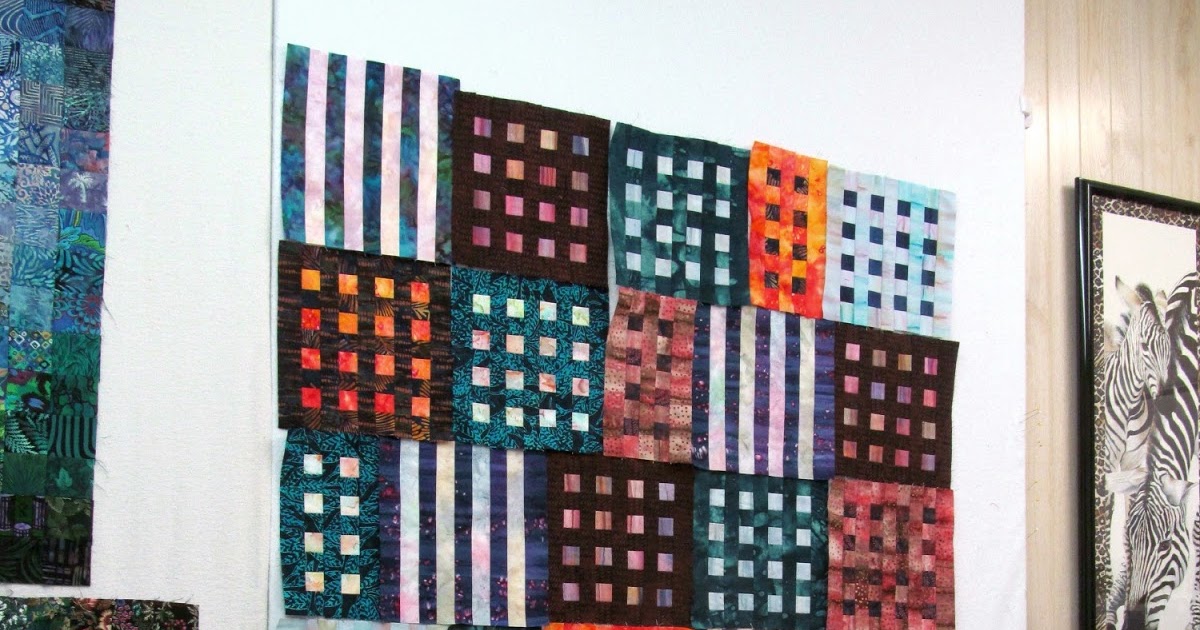 Exuberant Color : All of the blocks................