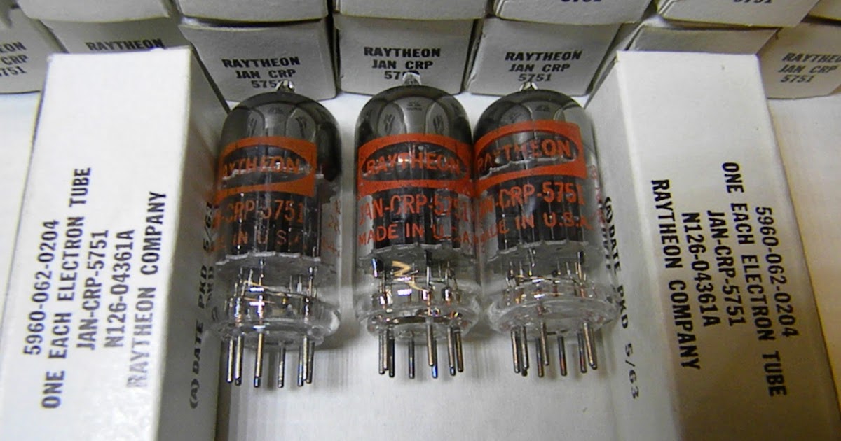 NOS Tube Store: RAYTHEON 5751 Windmill Getter