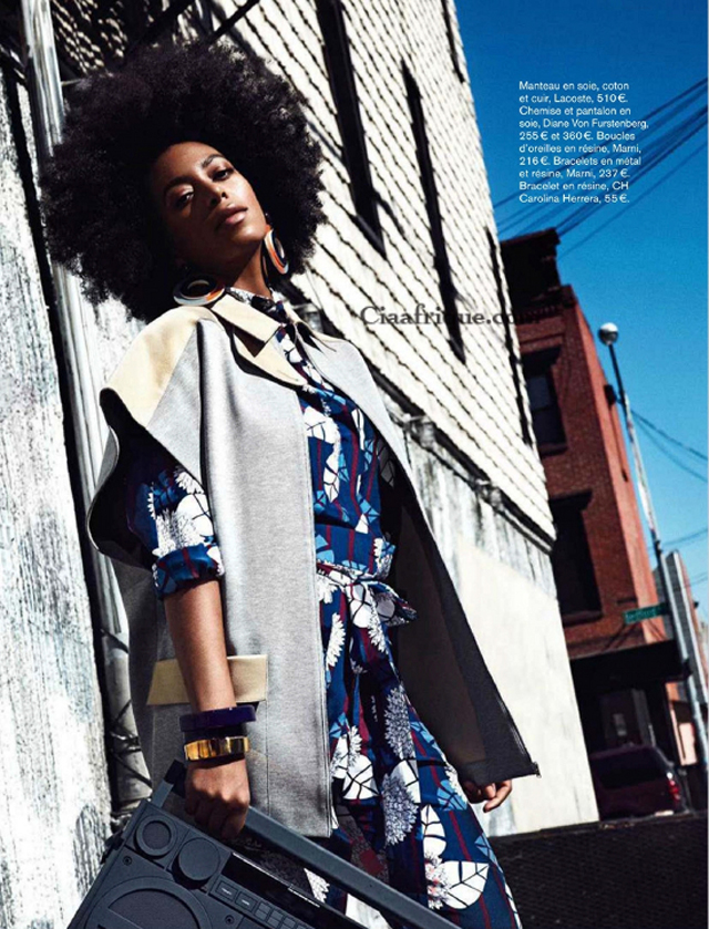 FAB EDITORIAL: SOLANGE KNOWLES FOR GLAMOUR FRANCE JULY 2012 ...