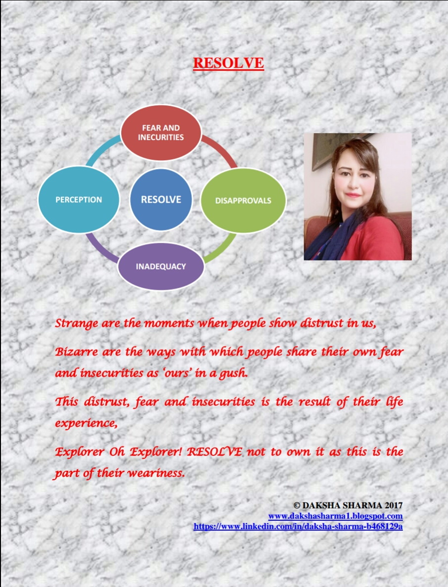 THE SOCIO-LEGAL FOOD FOR THOUGHT: RESOLVE- POEM ON THE OCCASION OF ...