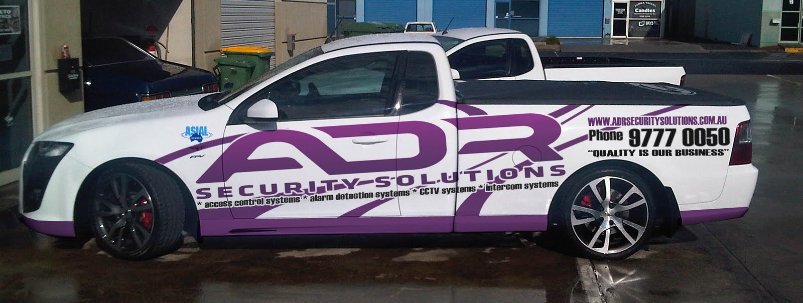 EastSide Paints: ADR Security Solutions Company Car