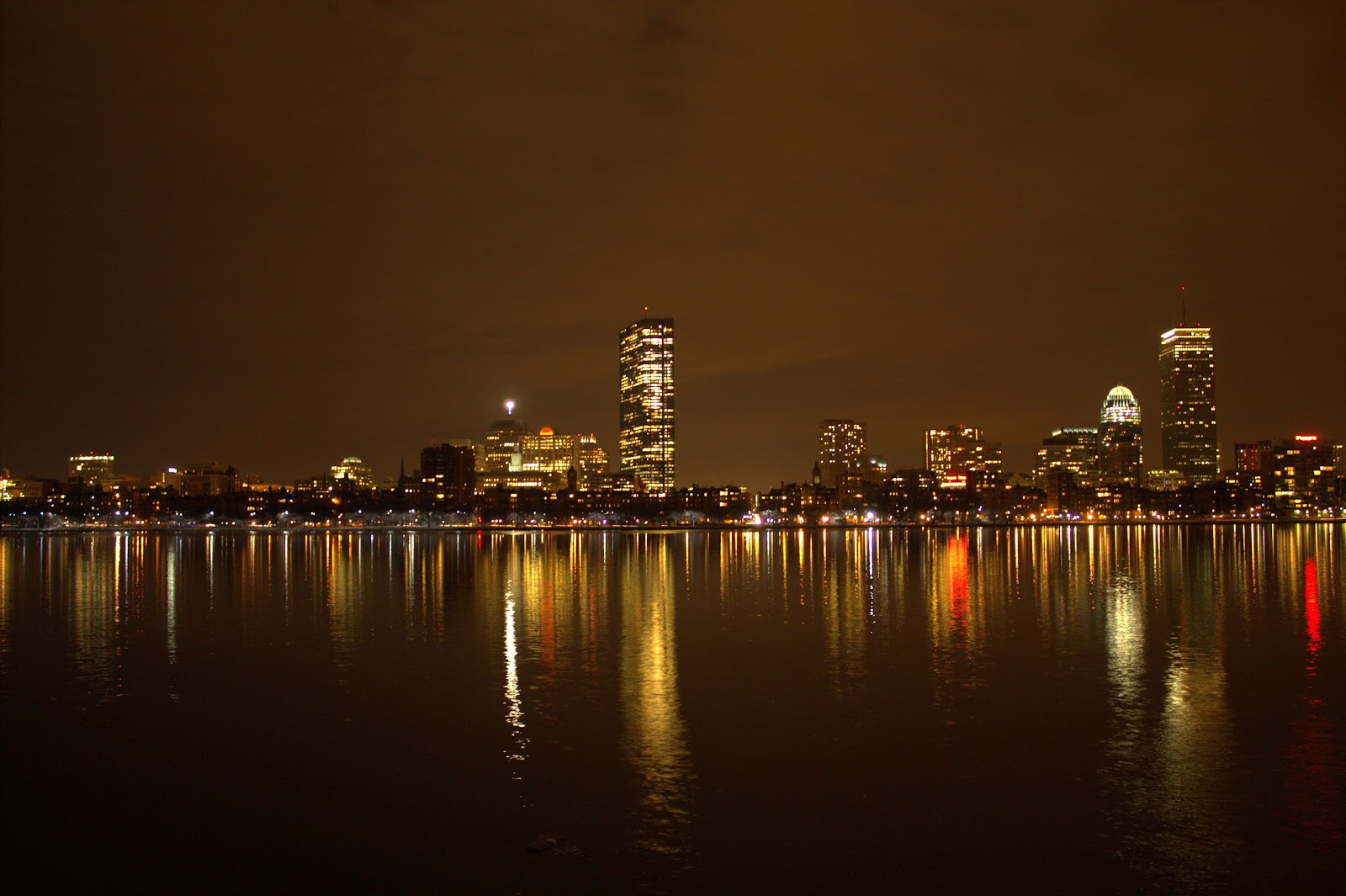 Photos by Caleb: Boston skyline from Memorial Drive looking across the ...